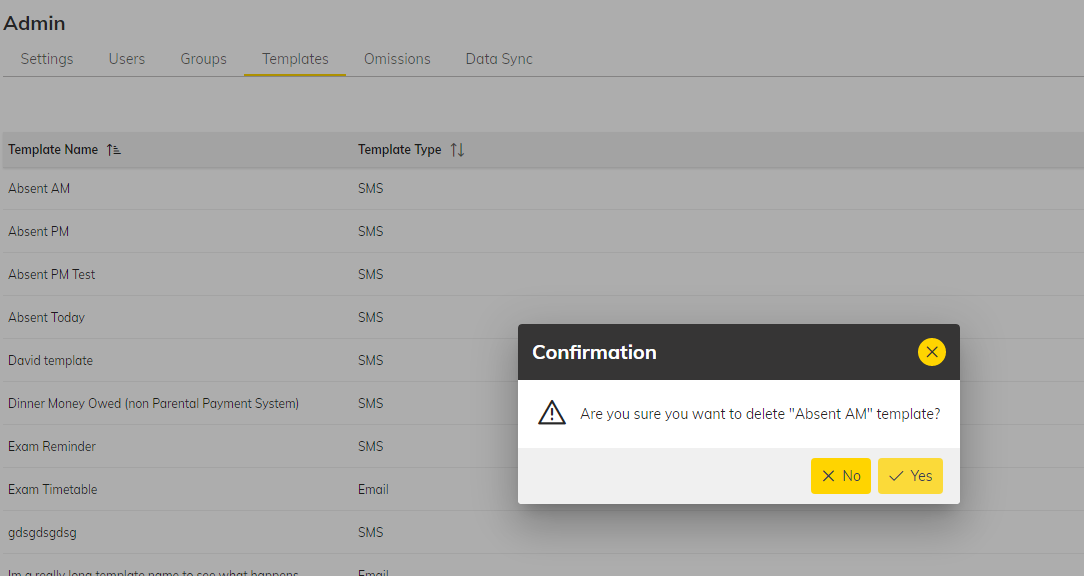 T2P New - Add, Edit and Delete Templates - Eduspot Support T2P New - Add, Edit and Delete Templates - Eduspot Support